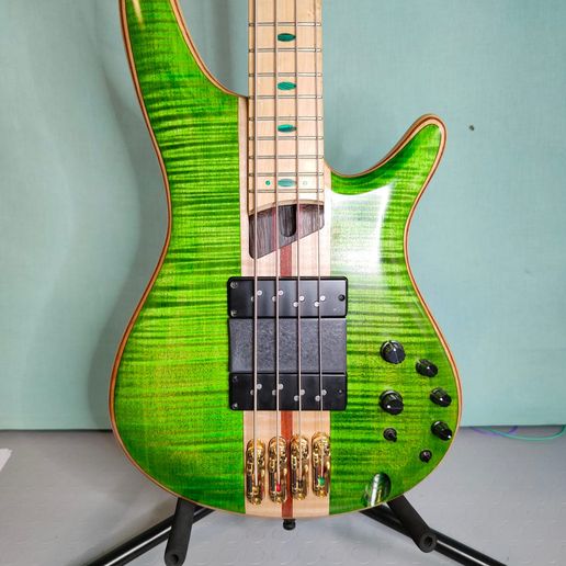 🎵 ibanez sr bass finger ramp (nordstrand pickups)・ STL File for 3D ...