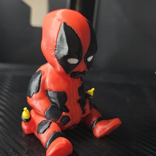 👶 Baby Deadpool 3D Print File | Multicolor 3D Model | Marvel Superhero ...