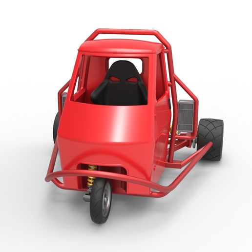 🚗 Ape car proto Scale 1:25・ 3D File for 3D printing・Cults