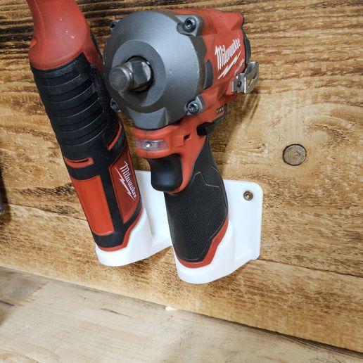 🧰 Milwaukee tool holder M12 (for two tools)・ STL File for 3D printing・Cults