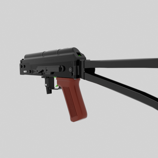 🔫 AK Airsoft Part kit Plastikov (AKS 74)・ STL File for 3D printing・Cults