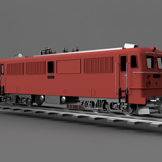 ⚡ BR 211 E - Electric locomotive Scale 1:22.5・ STL File for 3D printing ...