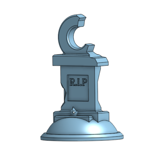 🎲 Broken Grave Marker Minis・Free STL File for 3D printing・Cults