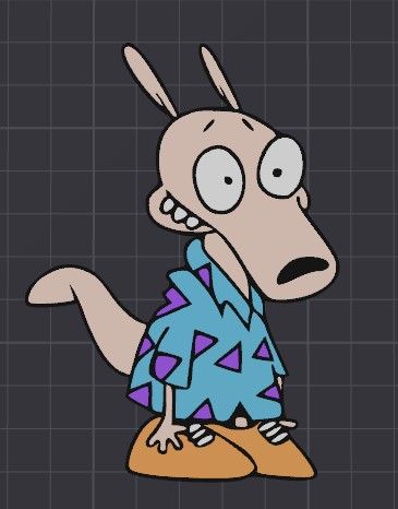 🧲 Rocko's Modern Life・Free STL File for ・Cults