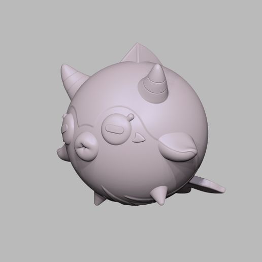 🐠 Mualani Pufferball Genshin Impact・Free STL File for 3D printing・Cults