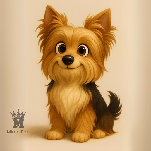 🐕 Pixar Pet | Dog | YorkShire Terrier | Yorkie | Animation Cartoon Fan ...