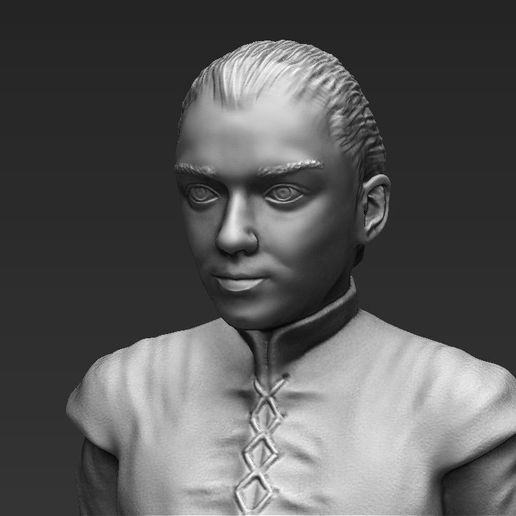 🎨 Arya Stark figurine for full color 3D printing・ 3D File for 3D ...