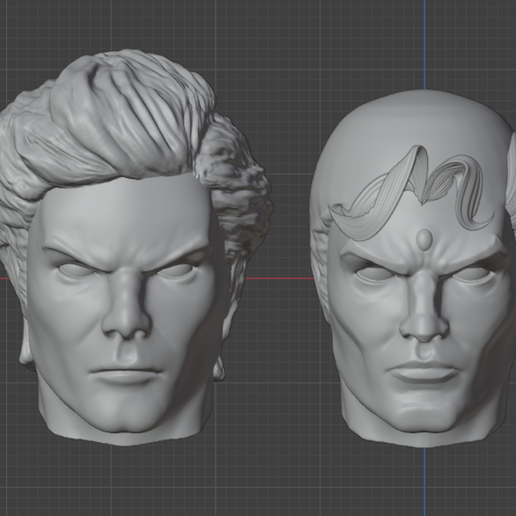 🗿 Adam Warlock Headsculpts・Free STL File for 3D printing・Cults