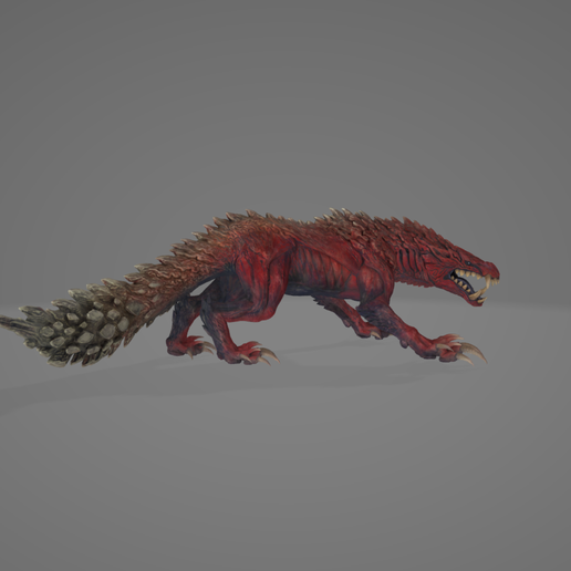 👹 MONSTER HUNTER ODOGARON・ STL File for 3D printing・Cults