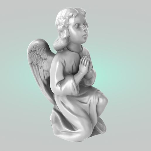 👼 Angel miniature - 3d printable・ STL File for 3D printing・Cults