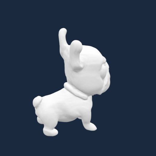 STL file French Bulldog 🐉 ・3D printer model to download・Cults