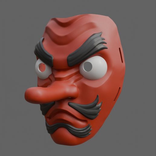 🎨 Urokodaki Mask for Cosplay Demon Slayer Fan Art・ STL File for 3D ...