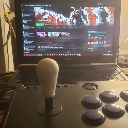 🕹️ American Style Fightstick・Free STL File for 3D printing・Cults