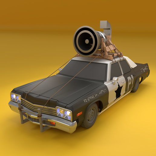 🚗 RC 1/10 Bluesmobile・ STL File for 3D printing・Cults