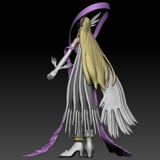 🐉 Angewomon・ STL File for ・Cults