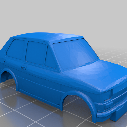 🚁 Fiat 126p aka Maluch - Turbo Racing 1:76 (READ DESCRIPTION)・Free STL ...