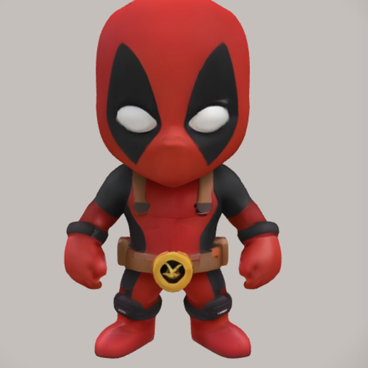 3D file Mini Dead Pool 😵 ・3D printer design to download・Cults