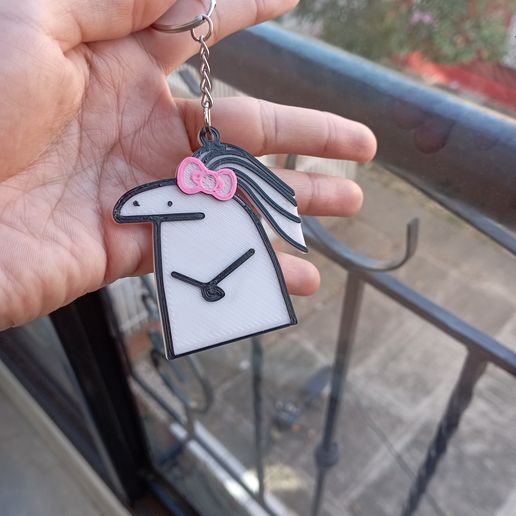 Archivo STL Flork Mujer con moño ESPERANDO 🗝️ ・Idea de impresión 3D ...
