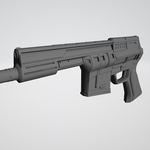 ⭐ Heavy Arkanian Blaster Kotor・ STL File for 3D printing・Cults