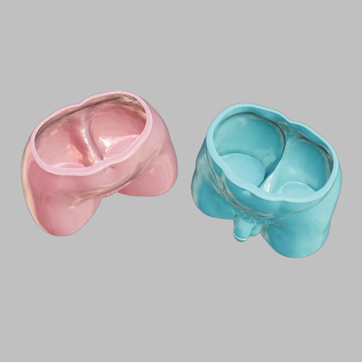 ♀️ Female and Male Vases・ STL File for 3D printing・Cults