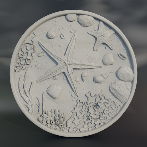🖼 Seabed・ STL File for 3D printing・Cults