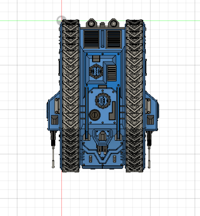 🎲 Land Raider (Spartacus pattern) FDM friendly・ 3D File for 3D printing ...