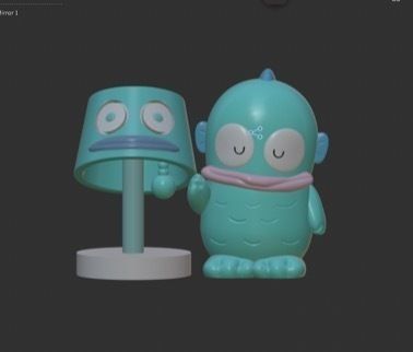 STL file SANRIO HANGYODON IS READY TO SLEEP 💤 ・3D printer design to ...