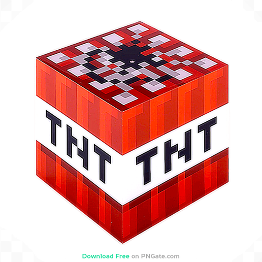 🆕 [L3go] new Brixx - Minecraft - Block TNT - 2x2・Free STL File for 3D ...