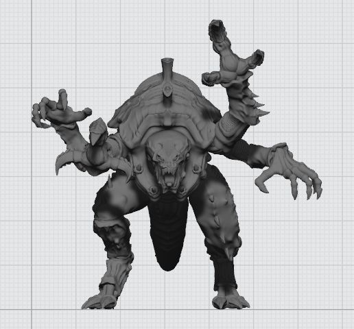 👽 Soul Stealer Pontifex - 32mm scale alien monster・ STL File for 3D ...