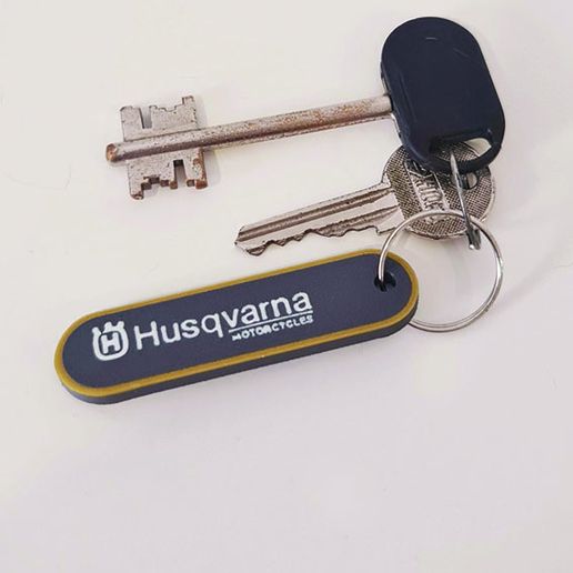 🗝️ Keychain: Husqvarna III・ STL File for 3D printing・Cults