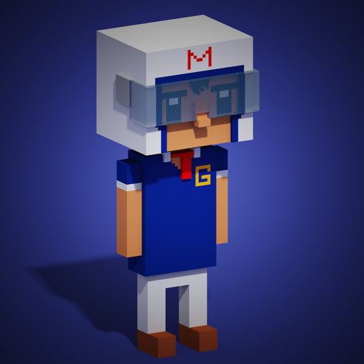 👽 Voxel Meteor・ STL File for 3D printing・Cults