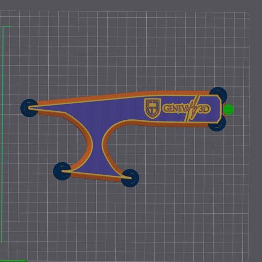 🛥️ BOAT HOOK - Paint pole thread 3/4"・ STL File for 3D printing・Cults