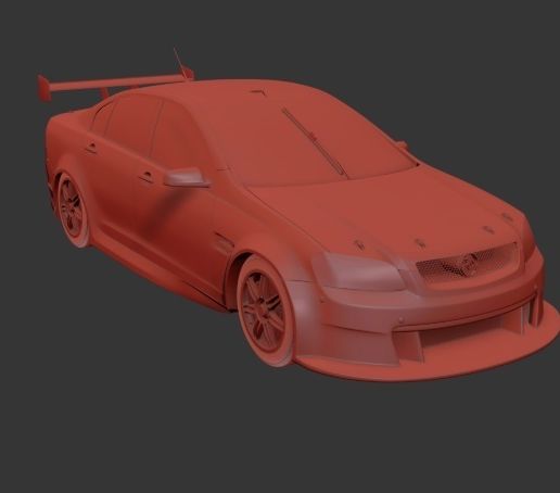 🚗 Holden Commodore V8 Supercar 2012・ STL File for 3D printing・Cults