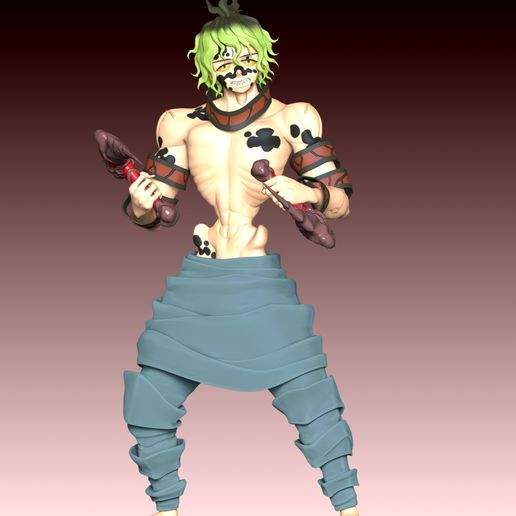 💬 Gyutaro - Demon Slayer・ 3D File for 3D printing・Cults