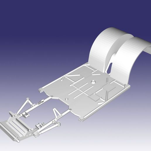 👽 J2000 Pro Street Chassis・ STL File for 3D printing・Cults