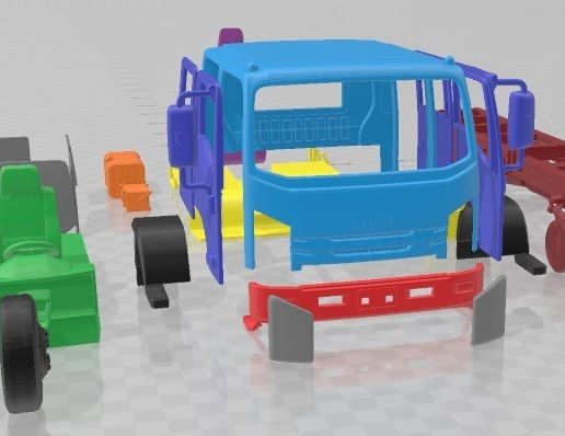 🚚 Isuzu NPS 300 2015 Printable Truck・ 3D File for 3D printing・Cults