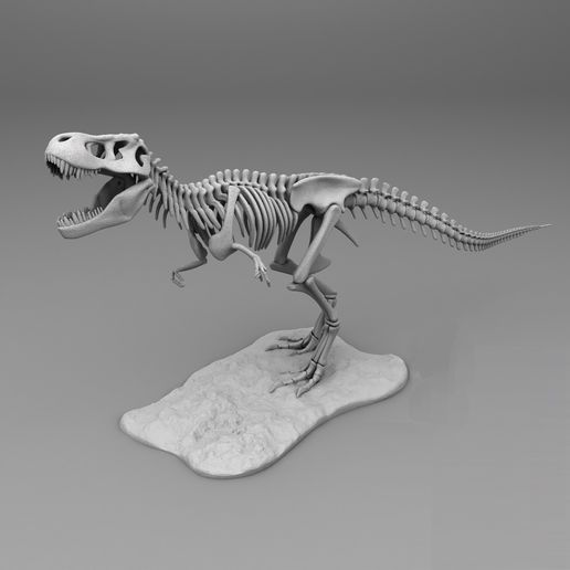 3d printable dinosaur skeleton