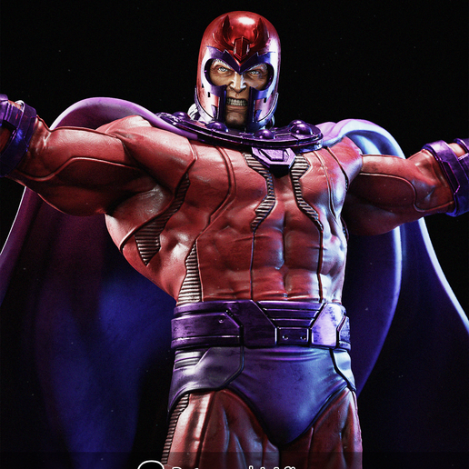 👾 Magneto - X-Men・ 3D File for 3D printing・Cults