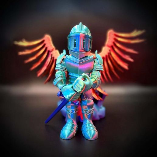🦸 Knight・ STL File for 3D printing・Cults