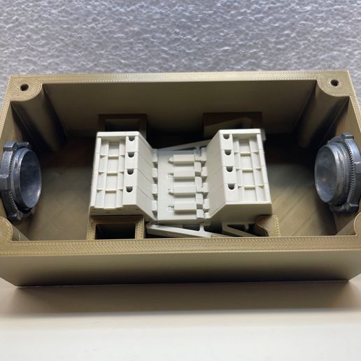 📦 WAGO 831-3104 CONNECTOR ELECTRICAL JUNCTION BOX・3D Print with the X1C ...