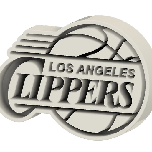 la clippers logo coloring page
