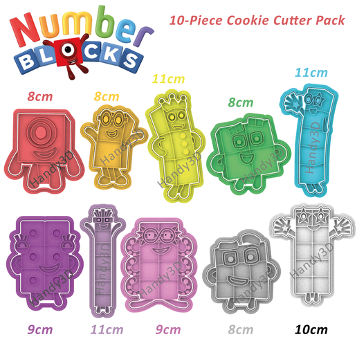 number blocks cutting