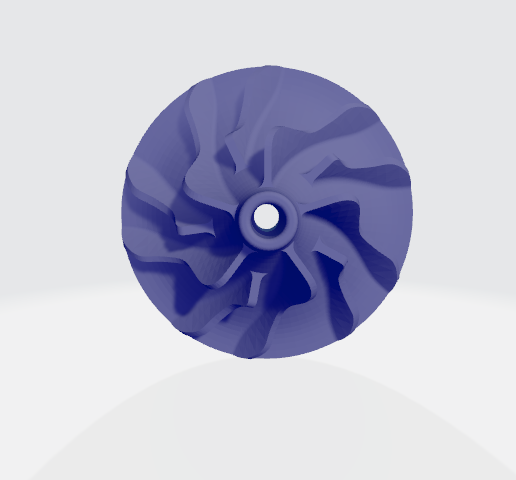 Free STL file TURBOCHARGER IMPELLER 🧑‍🔧 ・3D printing design to download ...