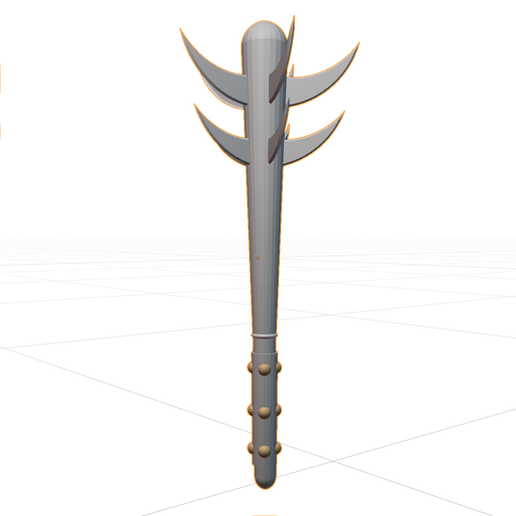 🔧 Mace・ STL File for 3D printing・Cults