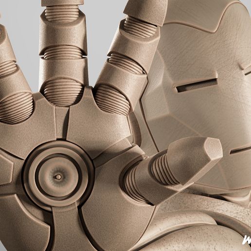 👨 WICKED MARVEL IRON MAN SCULPTURE : TESTED AND READY FOR 3D PRINTING ...