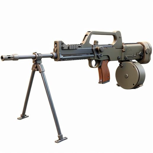 🔫 QBB-95 Light Machine Gun - Modern Chinese Squad Support Weapon Print ...