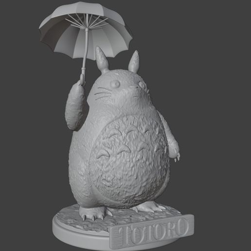 STL file TOTORO - MY NEIGHBOR TOTORO 👹 ・3D printer model to download・Cults