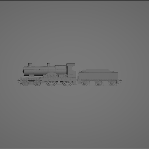 😤 GWR 3700 Class 3440 – 3D Printable Steam Locomotive Model・ STL File ...