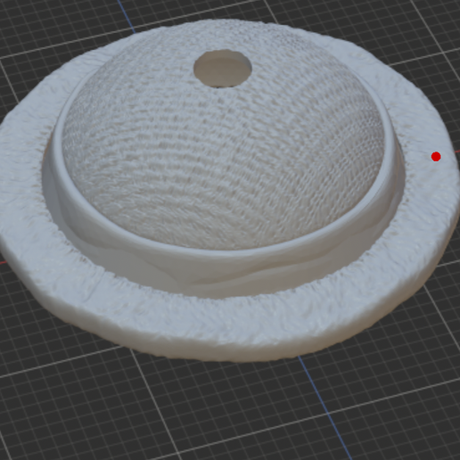 STL file One piece Luffy's hat with glass lid 🎩 ・3D printing template ...