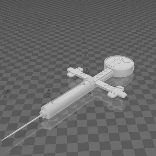 🎲 Fallout Stimpack・Free STL File for ・Cults